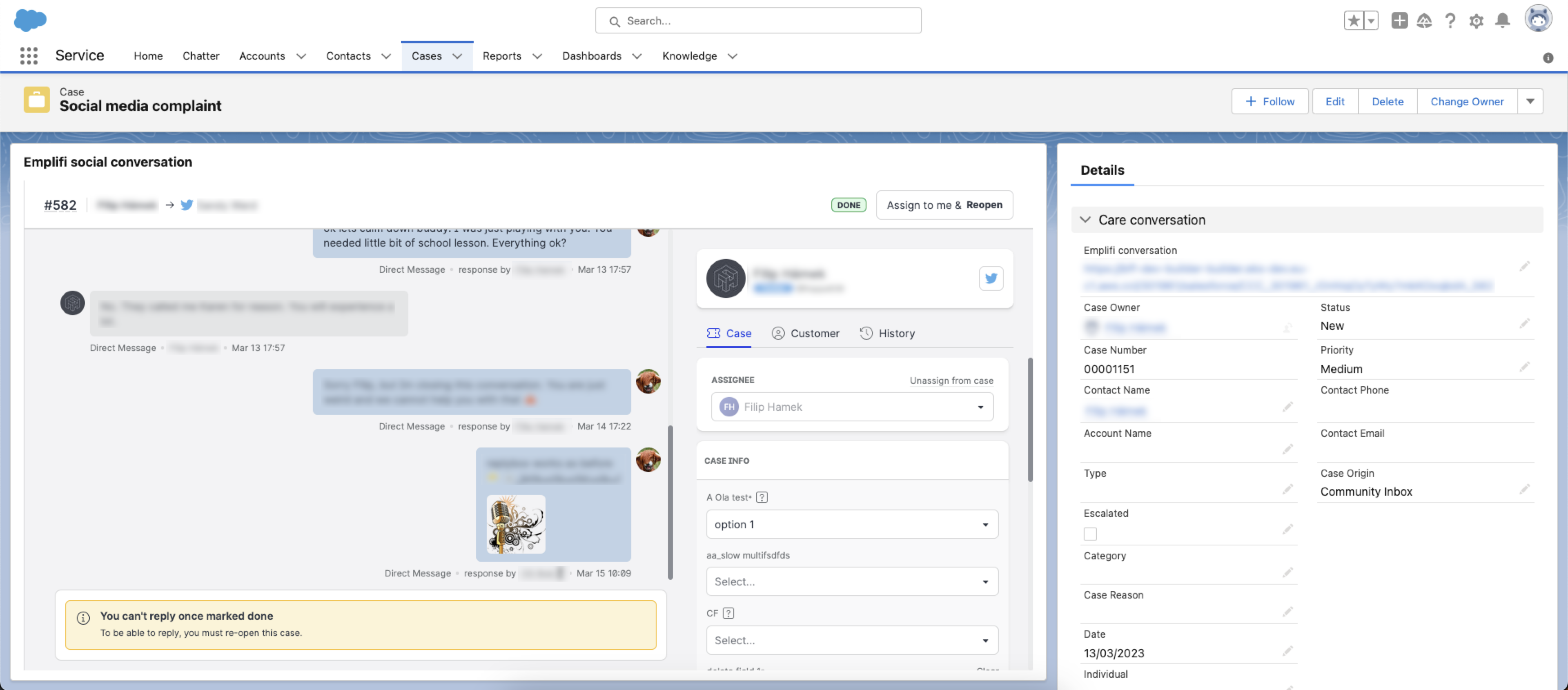 Set up Care iFrame in Salesforce