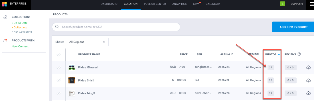 Product Album Basics