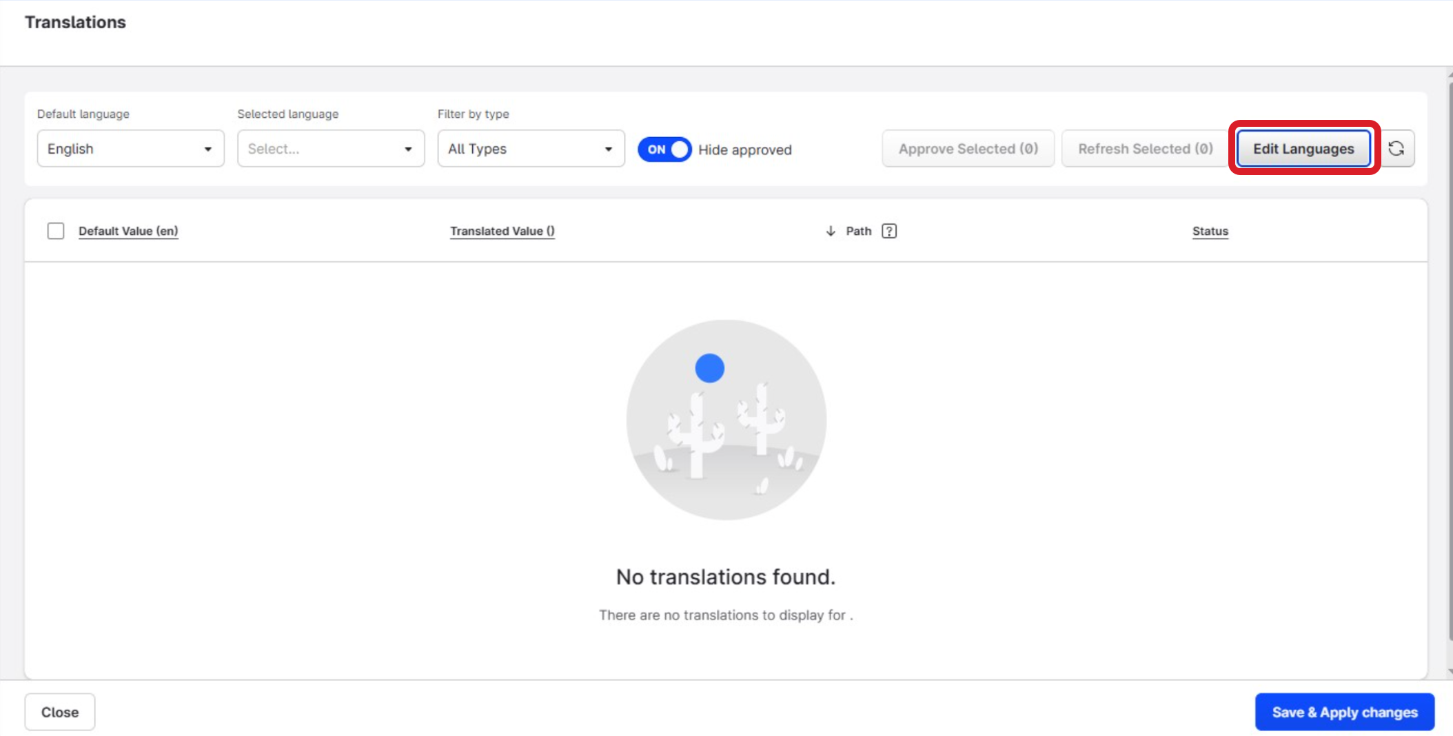 Adding Language Variants