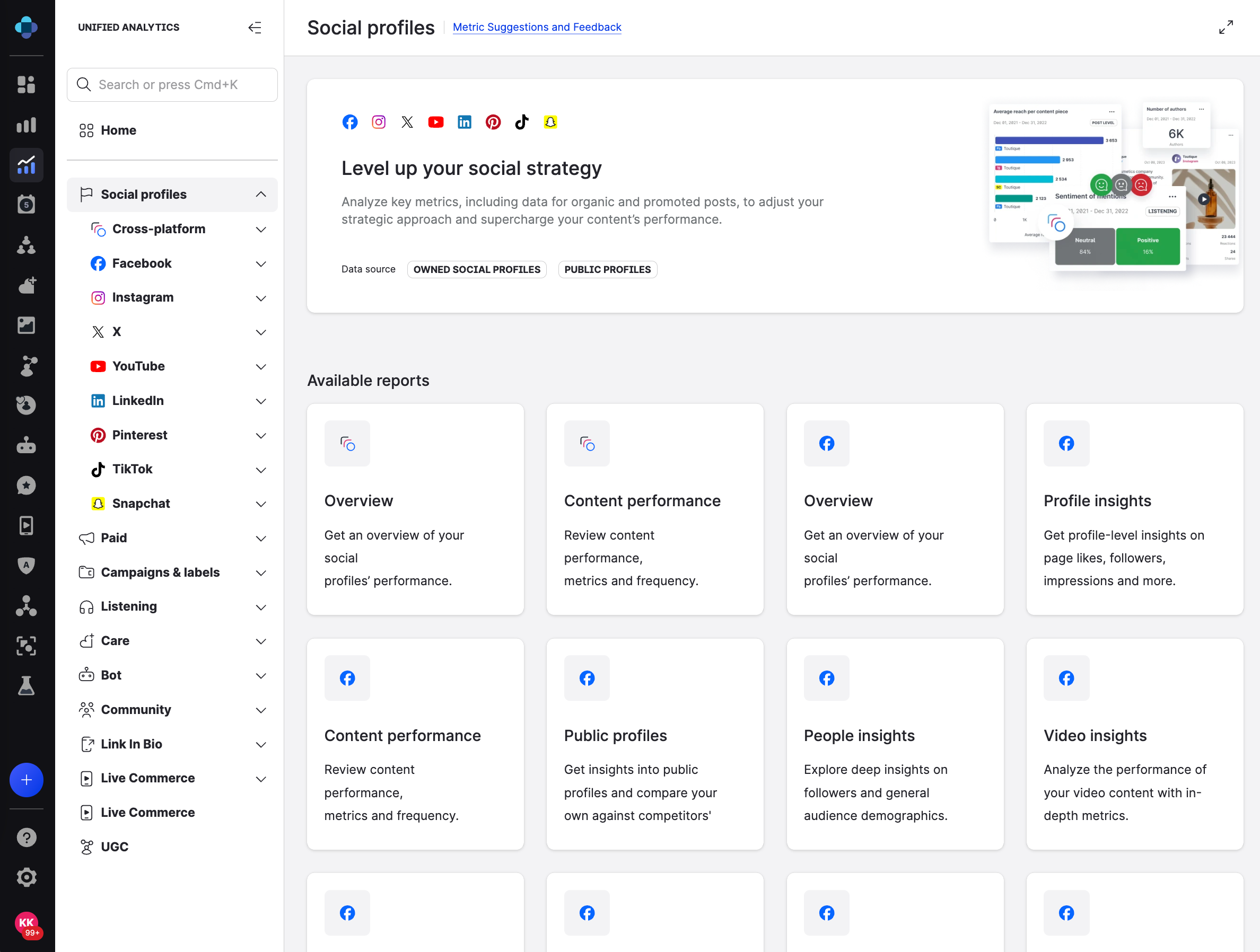Unified Analytics - Boards Overview