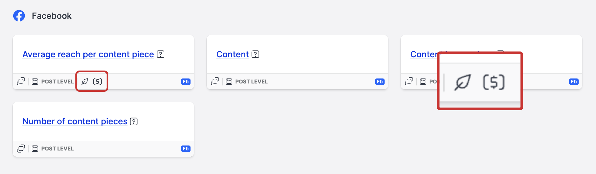 Content impressions