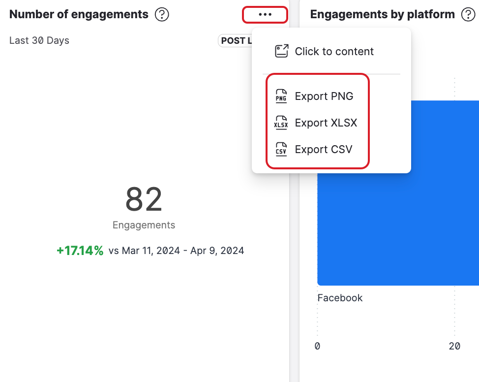 Share a Unified Analytics Widget