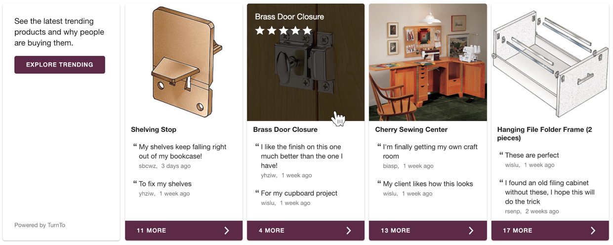 Magento: Checkout Comments Pinboard Teaser Widget