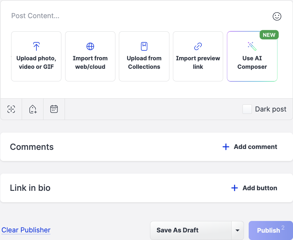 Create, Schedule, and Preview a Post