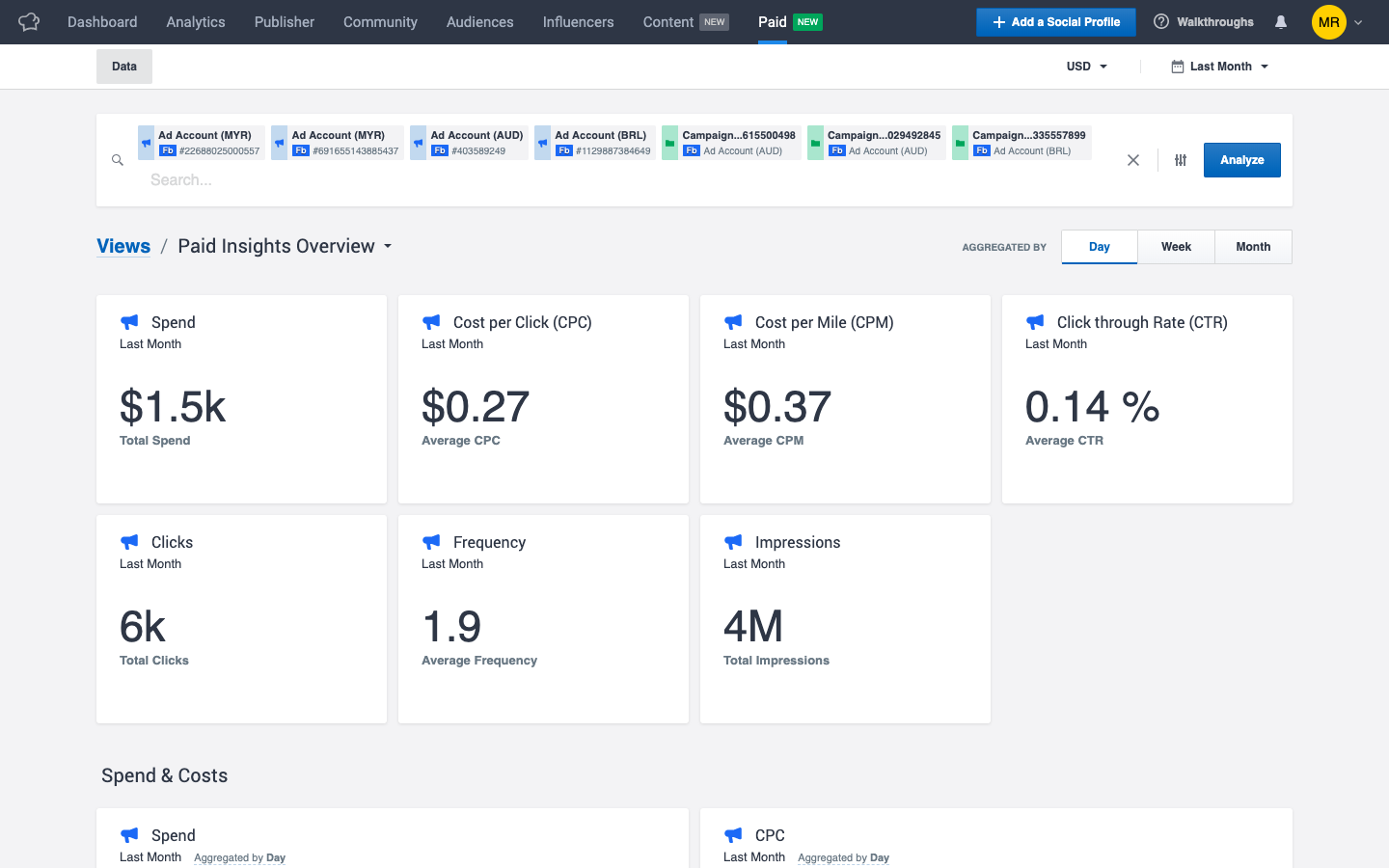 How to Leverage Paid Analytics in Emplifi Suite, Step by Step