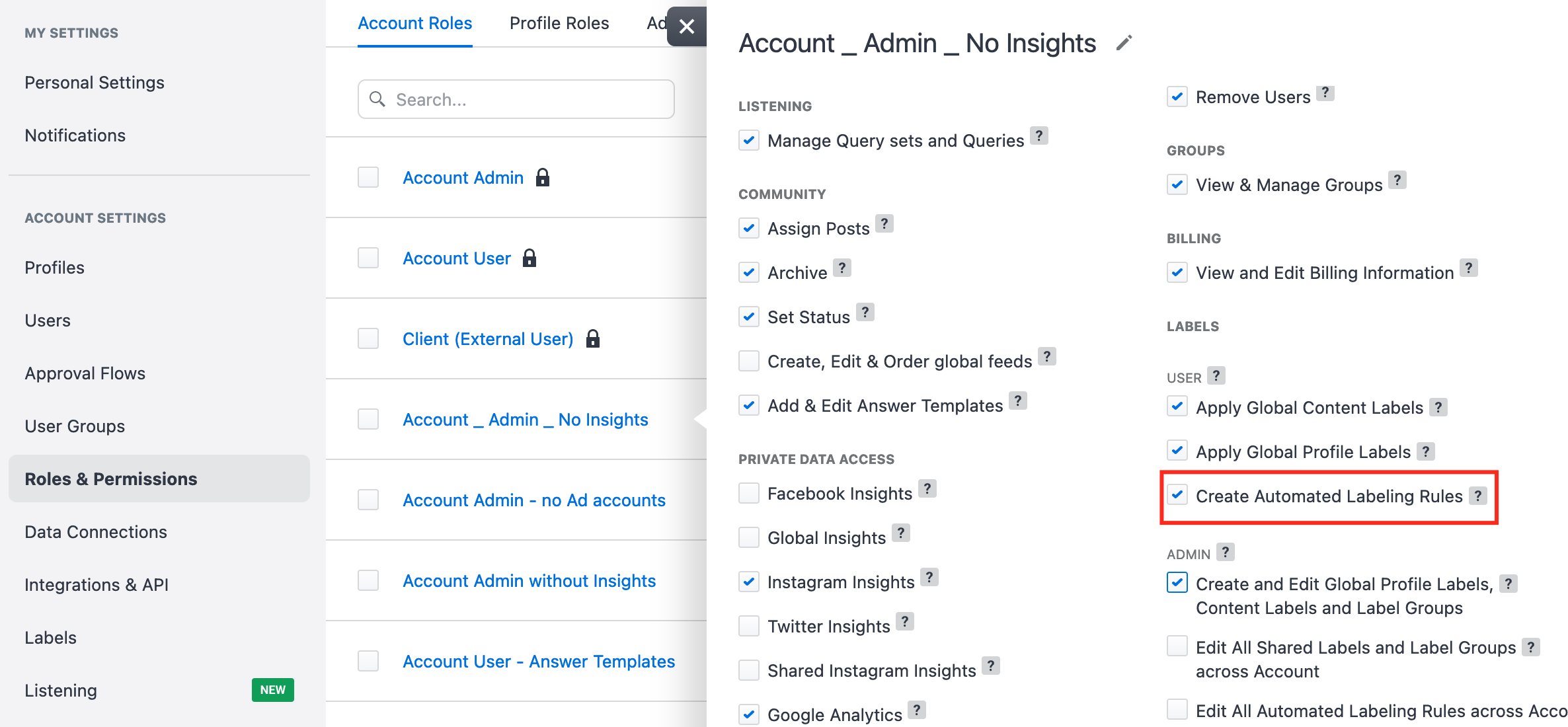 How to Integrate Advanced Permissions with Rule-Based Labeling