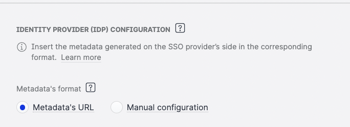 Single Sign-on (SSO) Self Service Guide