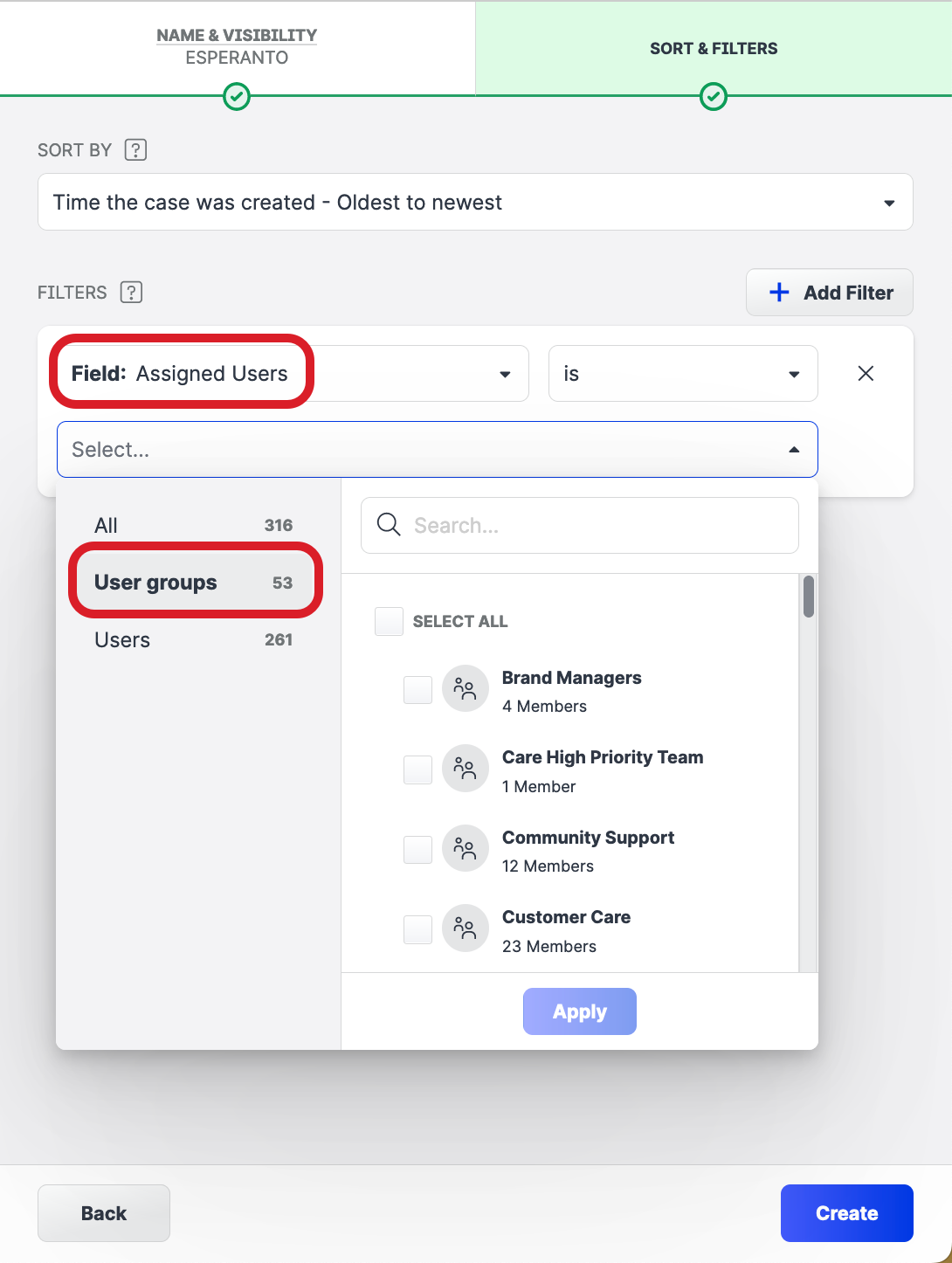Use User Groups to Efficiently Manage Care Users