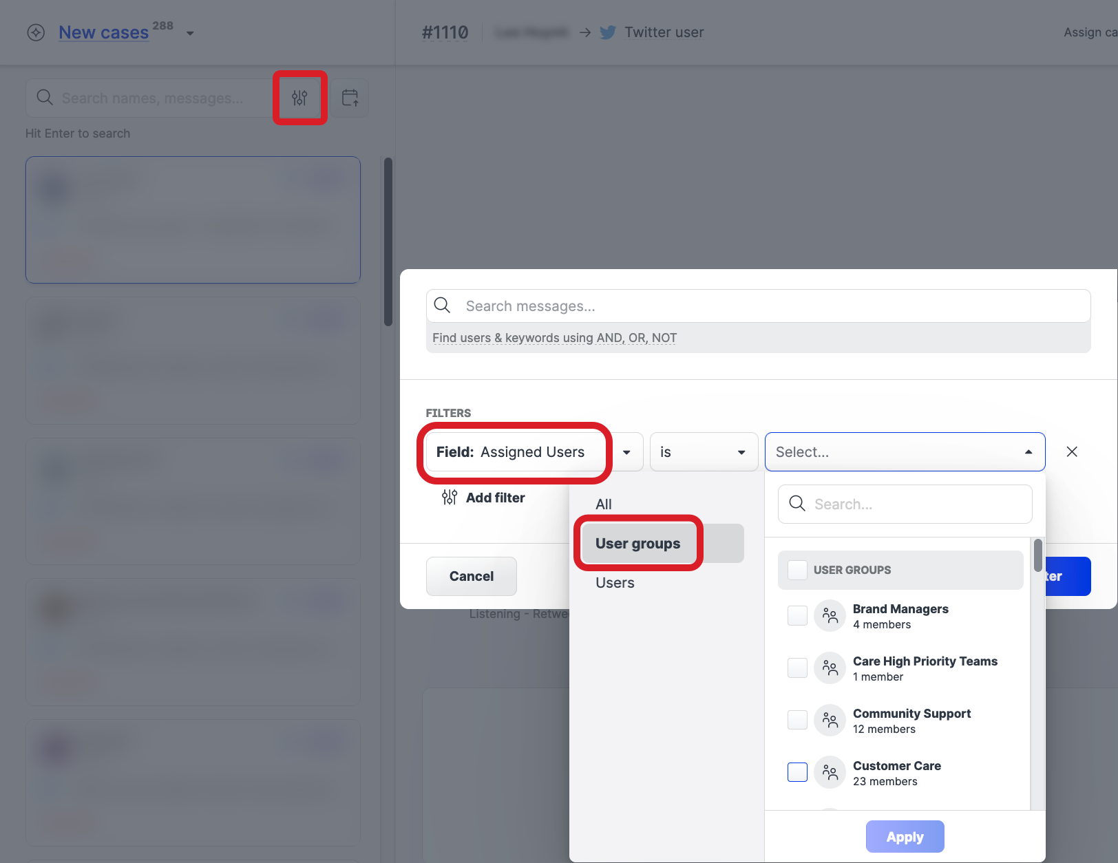 Use User Groups to Efficiently Manage Care Users